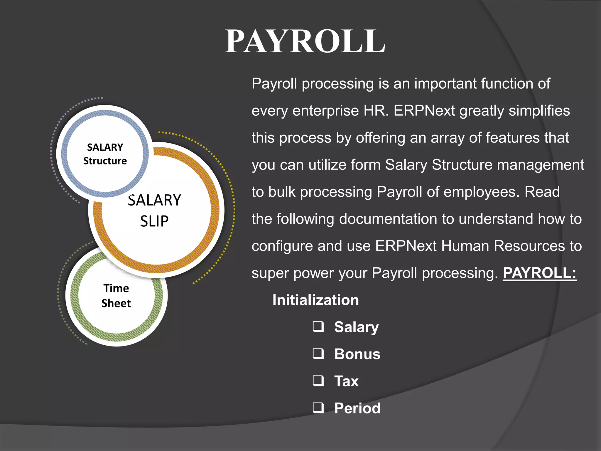 Human Resources in ERPNEXT | PPTX
