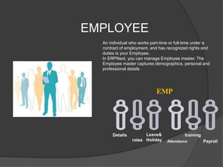 Human Resources in ERPNEXT | PPTX