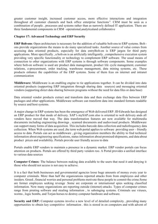 Erp notes | PDF