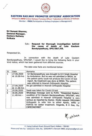 Erpoa letter to gm er | PDF