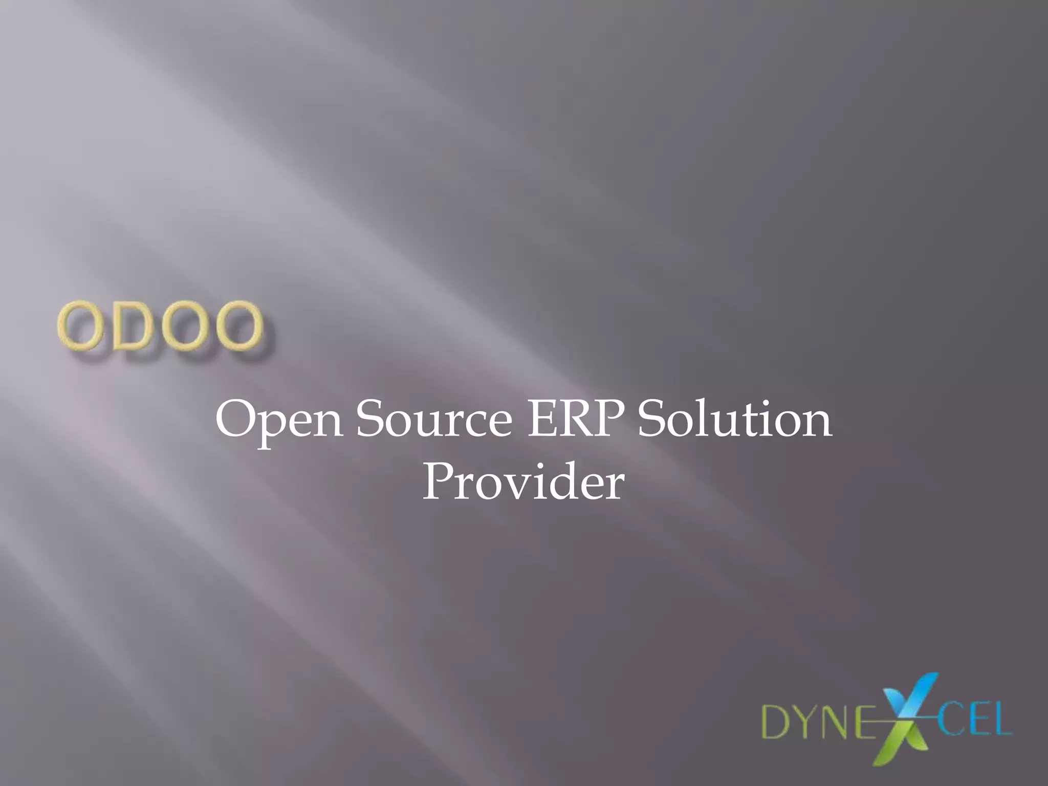Open Source ERP | PPTX | Shareware and Freeware | Computer Software and ...