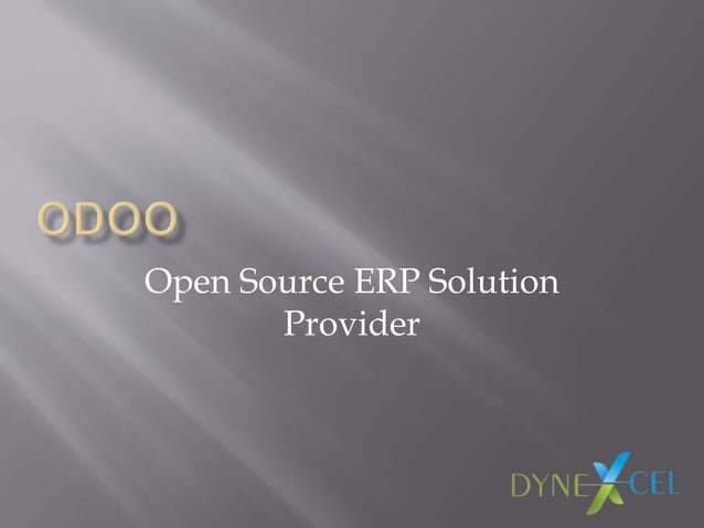 Open Source ERP | PPTX | Shareware and Freeware | Computer Software and Applications