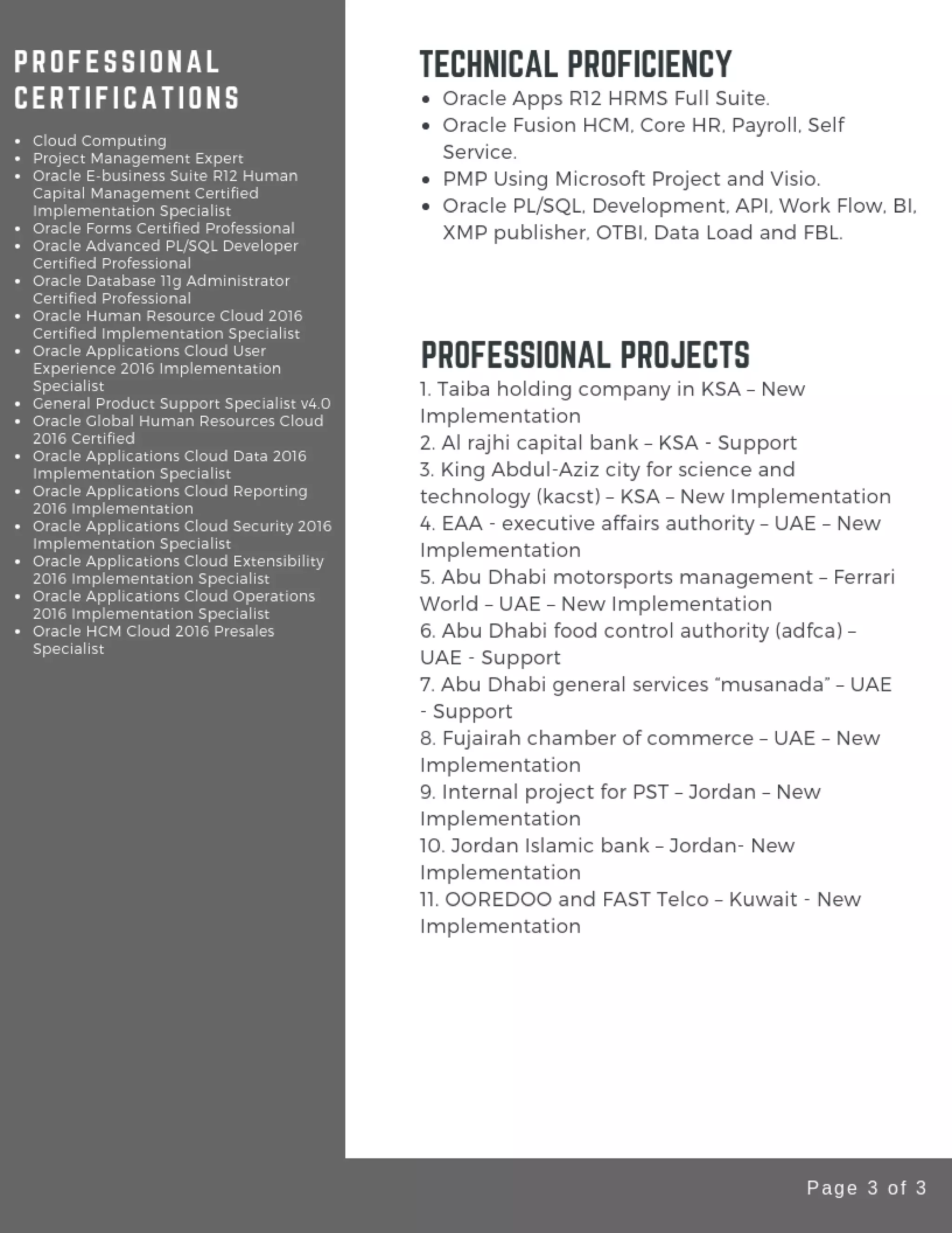 Feras Hamdan Resume | PDF