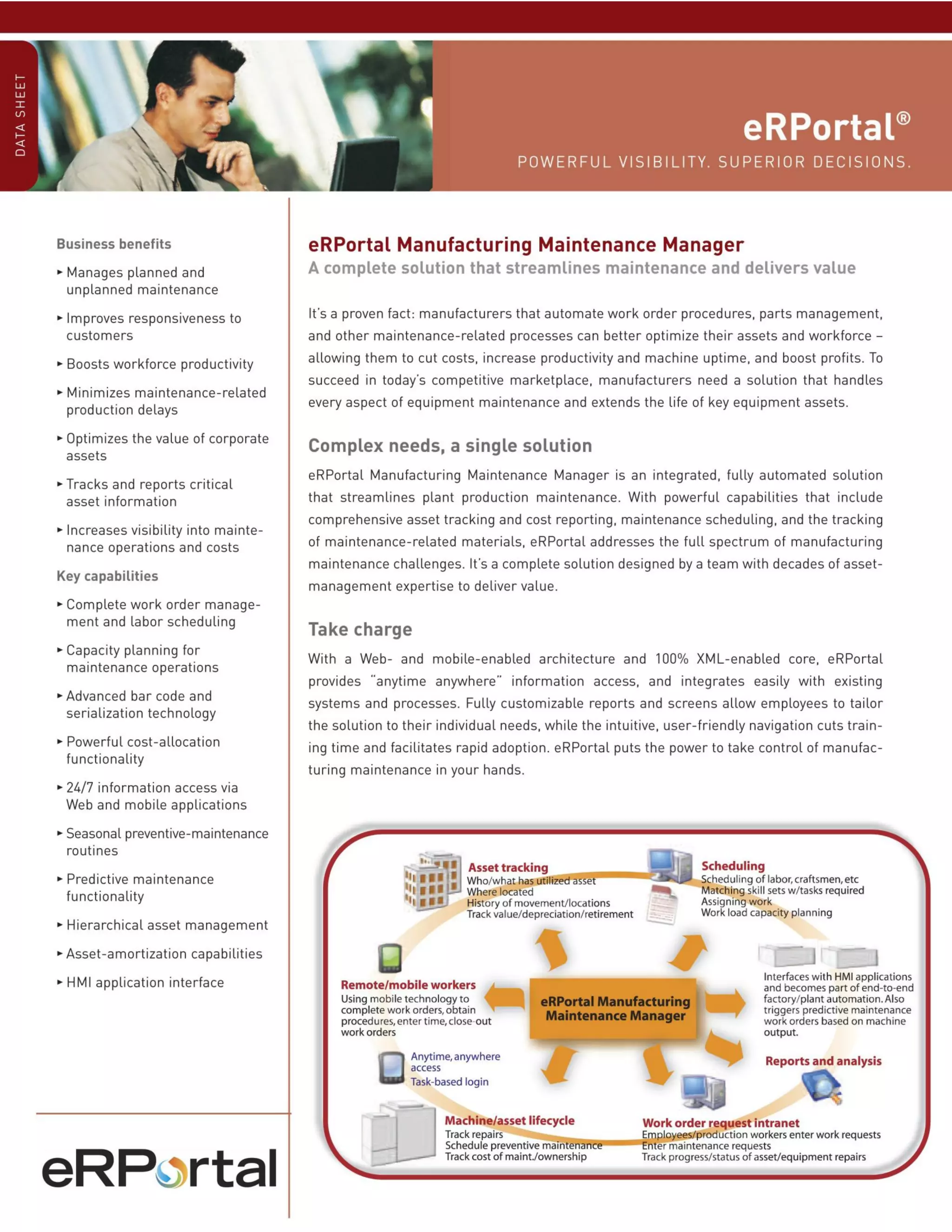 eRPortal Manufacturing Maintenance Manager | PDF