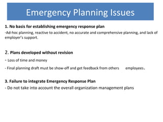 OSHA Emergency Response Plan | PPT
