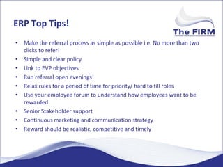 Employee Referral Scheme Focus Group Outputs | PPTX | Resume Writing and Advice | Job Search