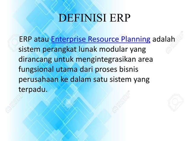 Erp pada gojek | PPTX