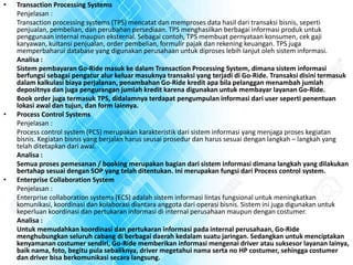 Erp pada gojek | PPTX