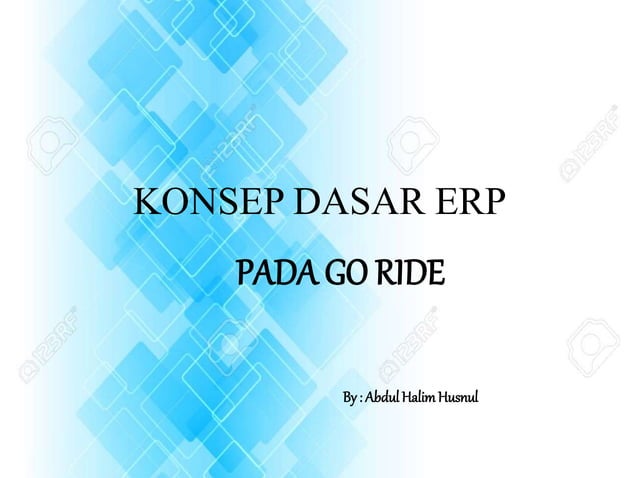 ERP GO RIDE | PPT