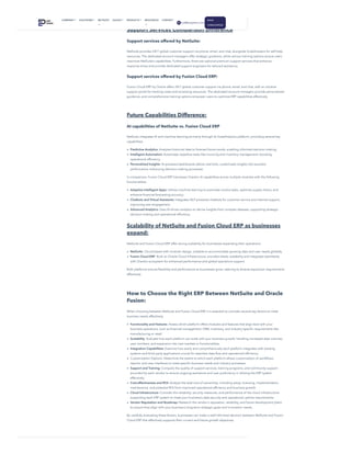 NetSuite vs. Oracle Cloud ERP: A Comprehensive Comparison Guide | PDF | Cloud Computing | Internet