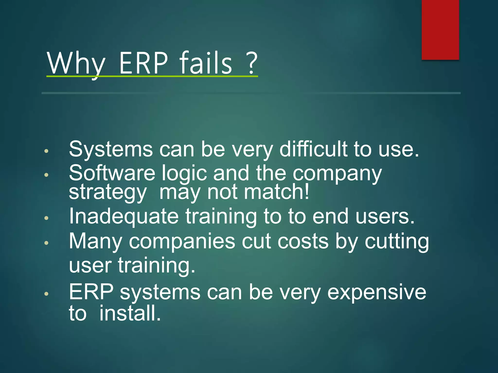 Erp ppt | PPT
