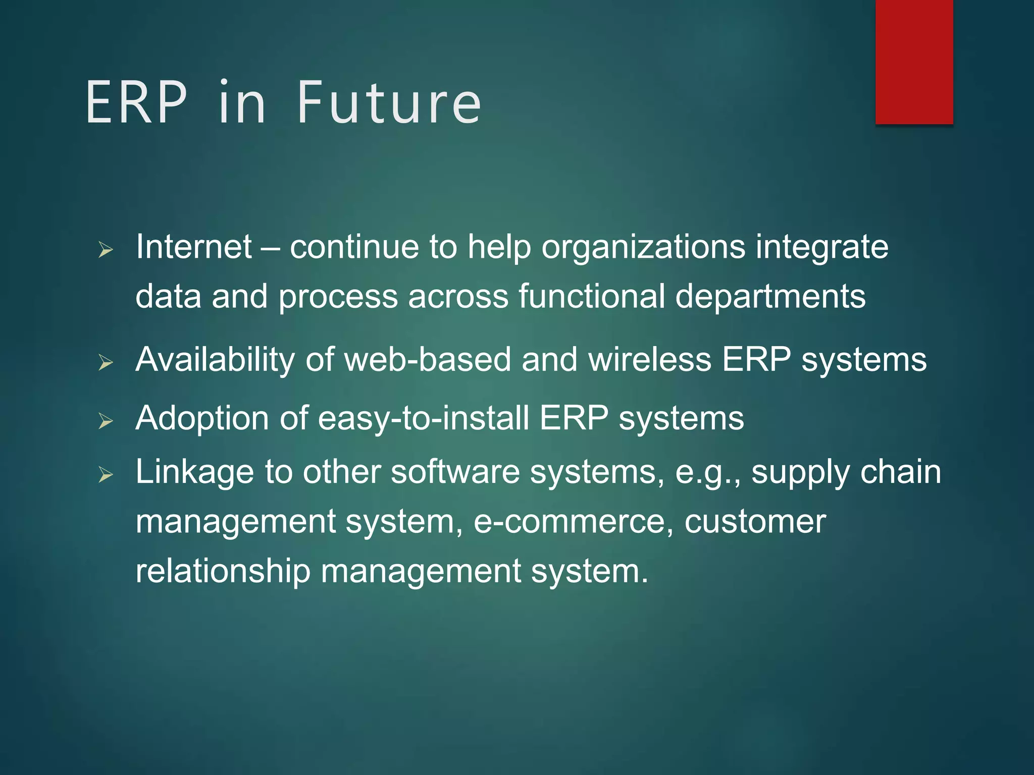 Erp ppt | PPT
