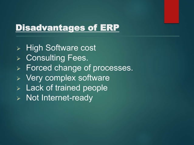 Erp ppt | PPT
