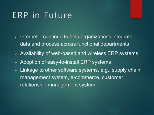 Erp ppt | PPT