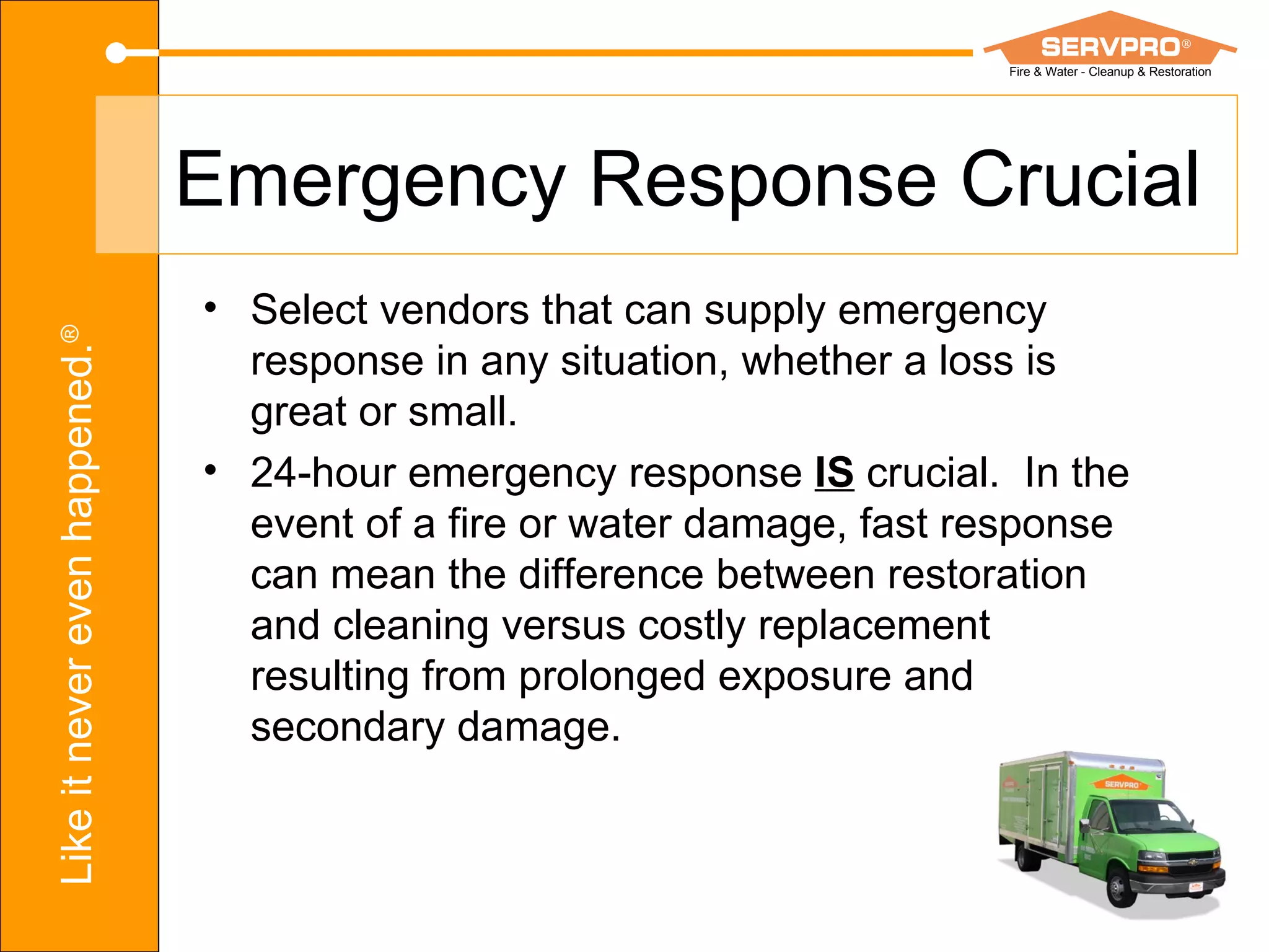 Emergency Response Profile | PPT