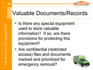 Emergency Response Profile | PPT