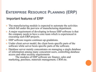 Erp presentation | PPTX