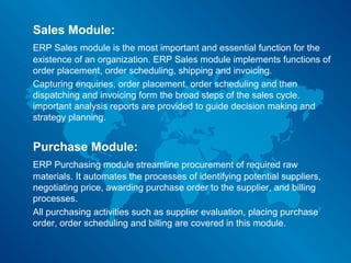 Introduction to ERP | PPT