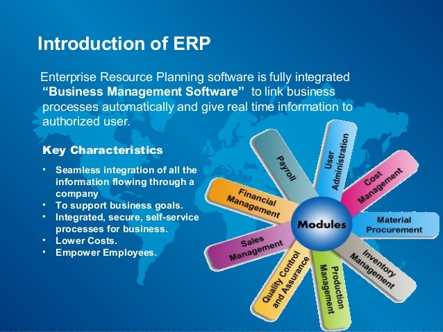 Introduction To Erp