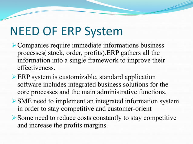 Consultants role in ERP implementations in SME | PPT Consultants role in ERP implementations in SME | PPT
