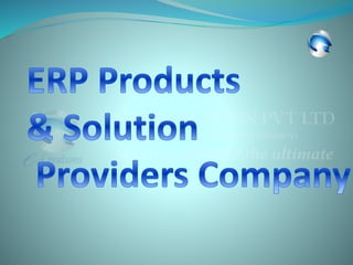 Erp Products & Solution Providers | PPT