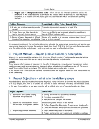 ERP/SAP Project Charter | DOCX