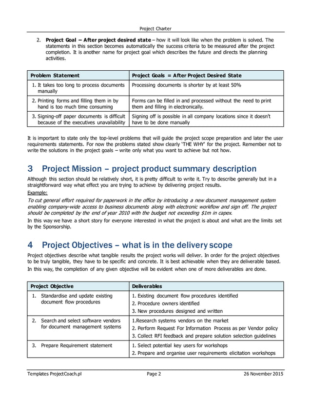 ERP/SAP Project Charter | DOCX