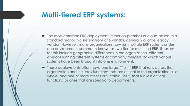 Erp presentation | PPT