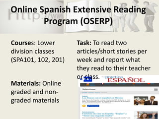 Online Extensive Reading | PPT