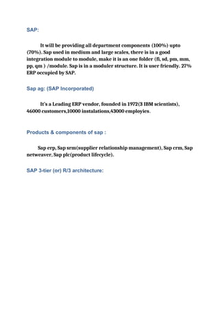 SAP ENTERPRISEERP & SAP Introduction.docx