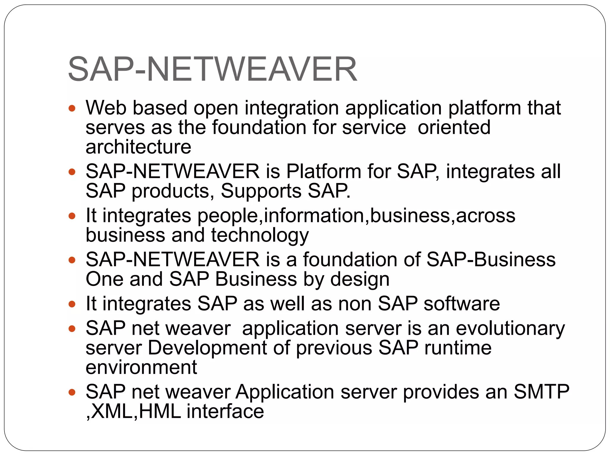 SAP Introduction | PPTX