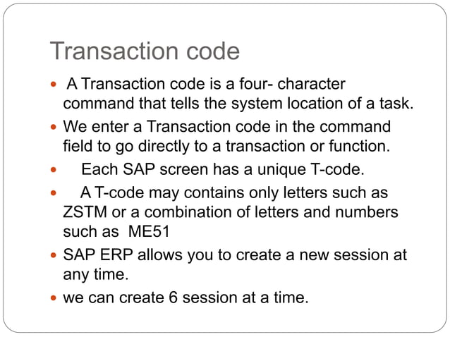 SAP Introduction | PPTX