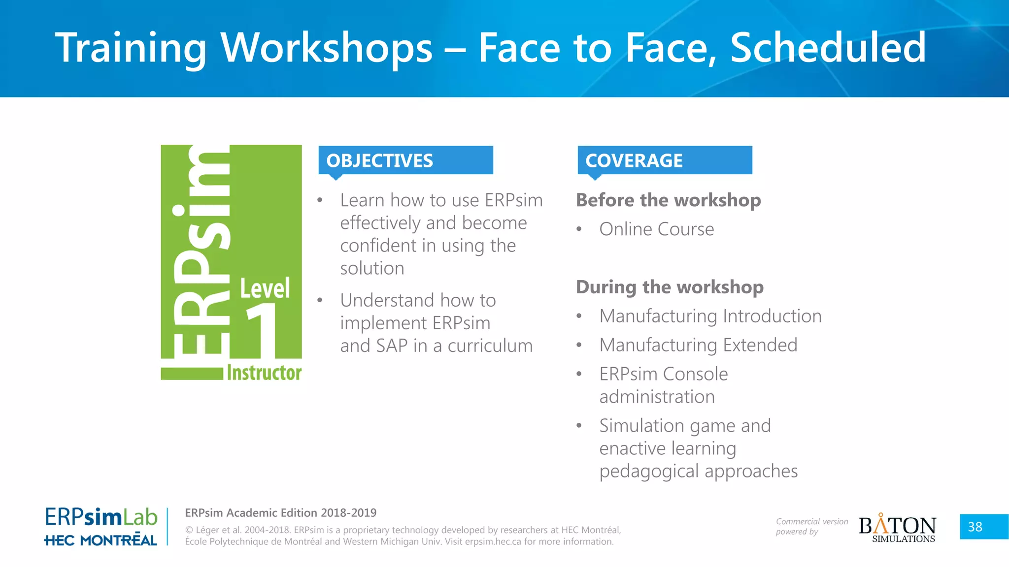 ERPsim Academic Edition 2018-2019 | PDF