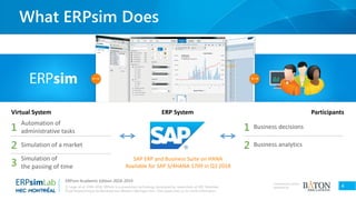 ERPsim Academic Edition 2018-2019 | PDF