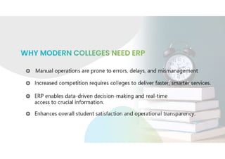 ERP (Enterprise Resource Planning) systems transform college management ...