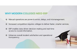 ERP (Enterprise Resource Planning) systems transform college management ...