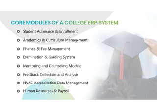 ERP (Enterprise Resource Planning) systems transform college management ...