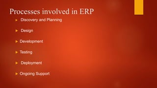 Erp slides | PPTX