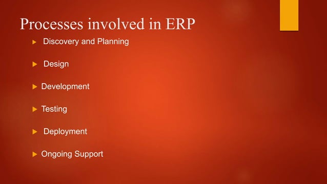 Erp slides | PPTX