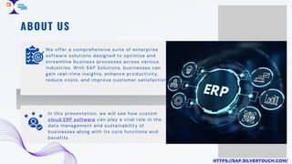 Sustainability-Driven Success: Unleashing the Power of ERP Software | PPT
