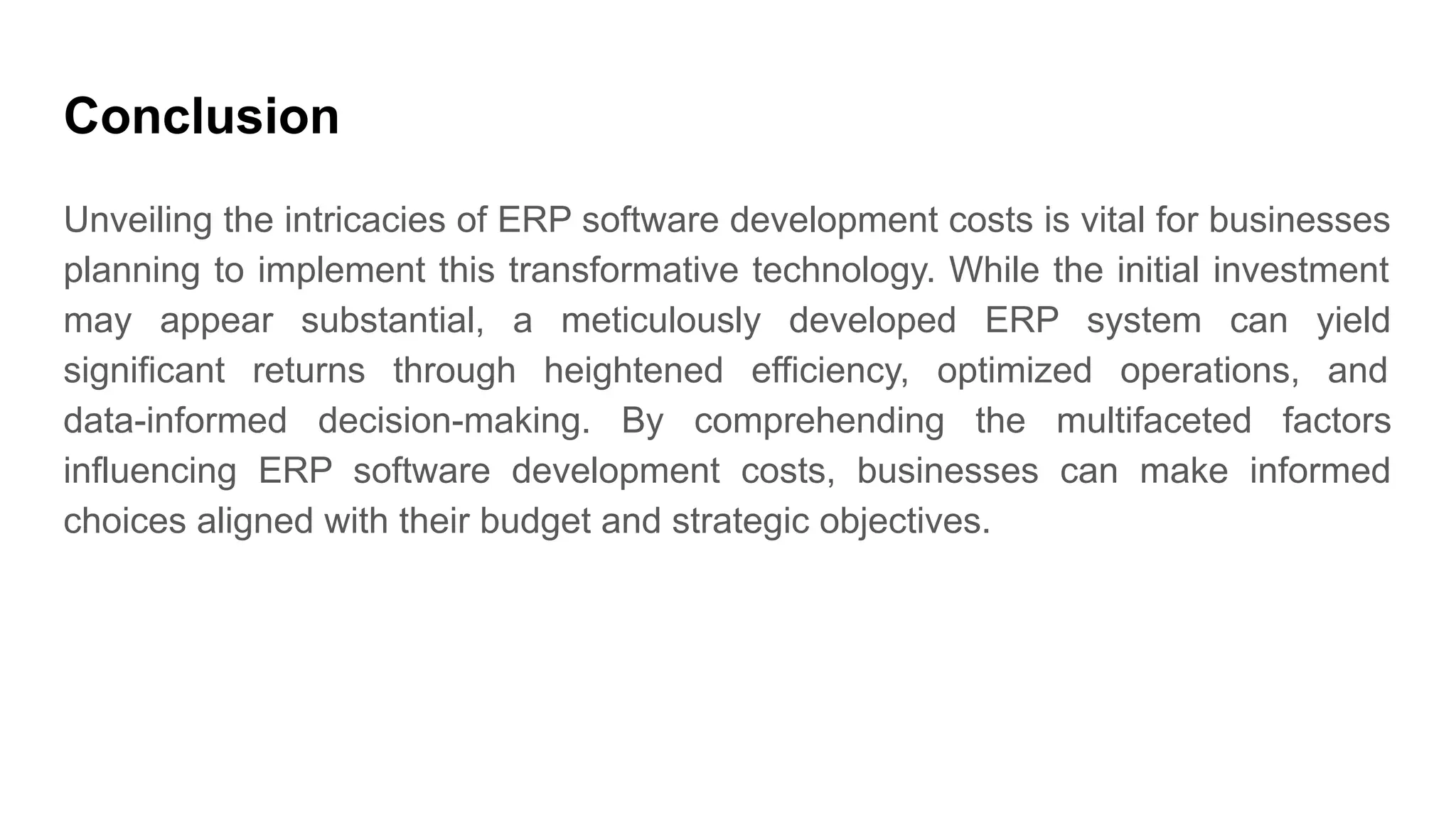 Navigating ERP Software Development Cost | PPT Navigating ERP Software Development Cost | PPT