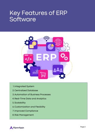 ERP Software Development Guide Features, Benefits & Cost.pdf | Shareware and Freeware | Computer ...