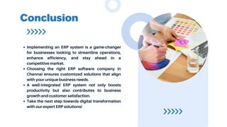 Custom ERP software development in chennai | PDF