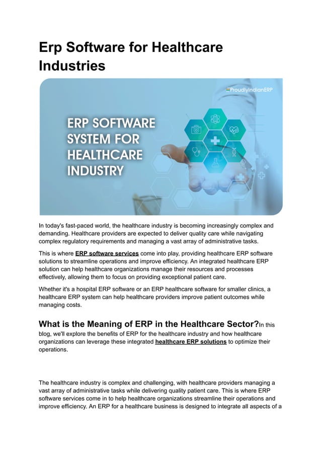 Erp Software for Healthcare Industries.pdf