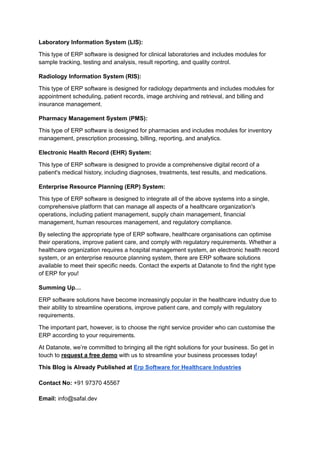 Erp Software for Healthcare Industries.pdf