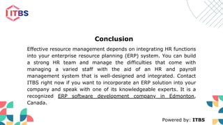 HR Management ERP Software | PDF