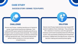Unlock Maximum Efficiency with Lean-Based ERP for Pump Manufacturers | PPT