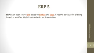 ERP Software Packages | PPT
