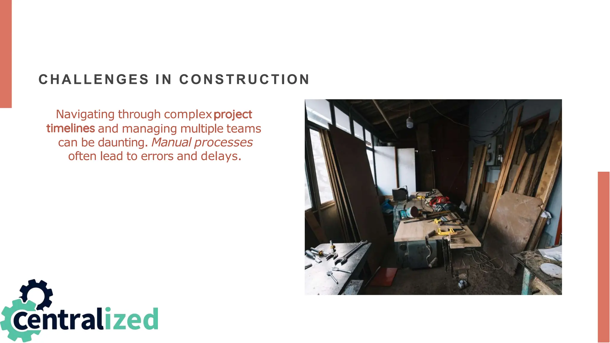 Enhance Construction Management with ERP Software | Centralized | PPT
