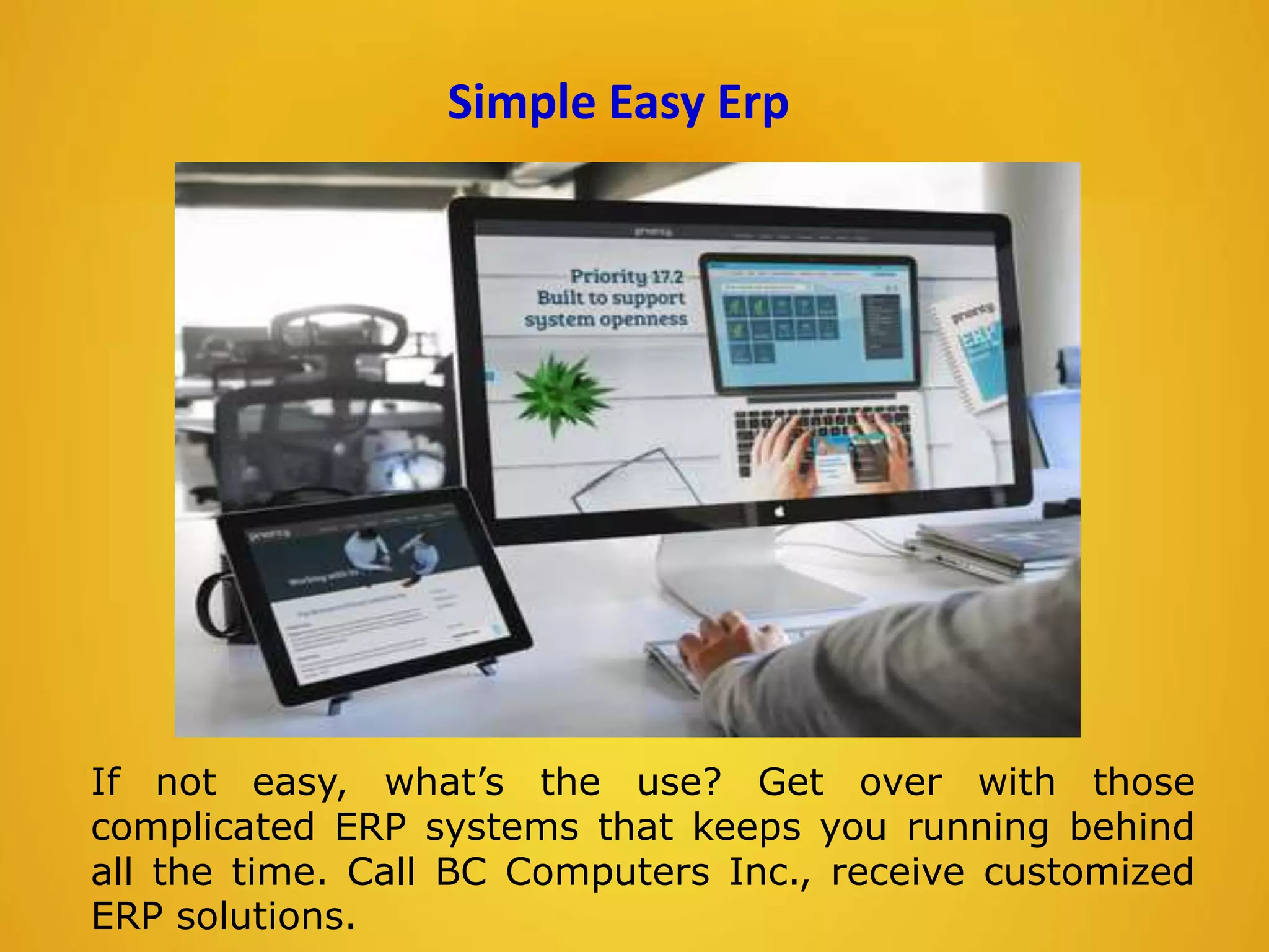 Simple Easy Erp | PPTX